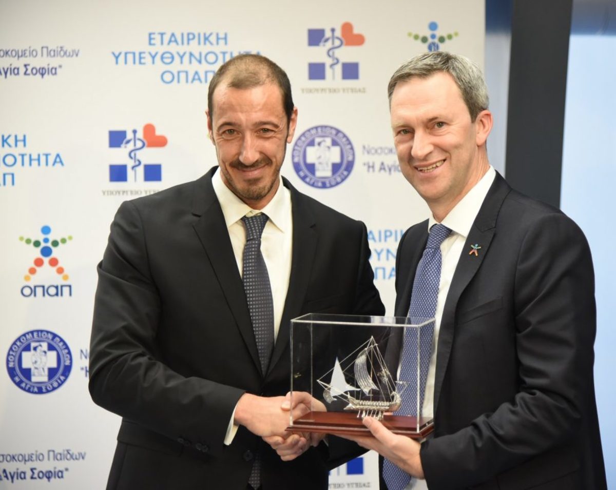 Ο ΟΠΑΠ ολοκλήρωσε το 50% της ανακαίνισης των Νοσοκομείων Παίδων «Η Αγία ...
