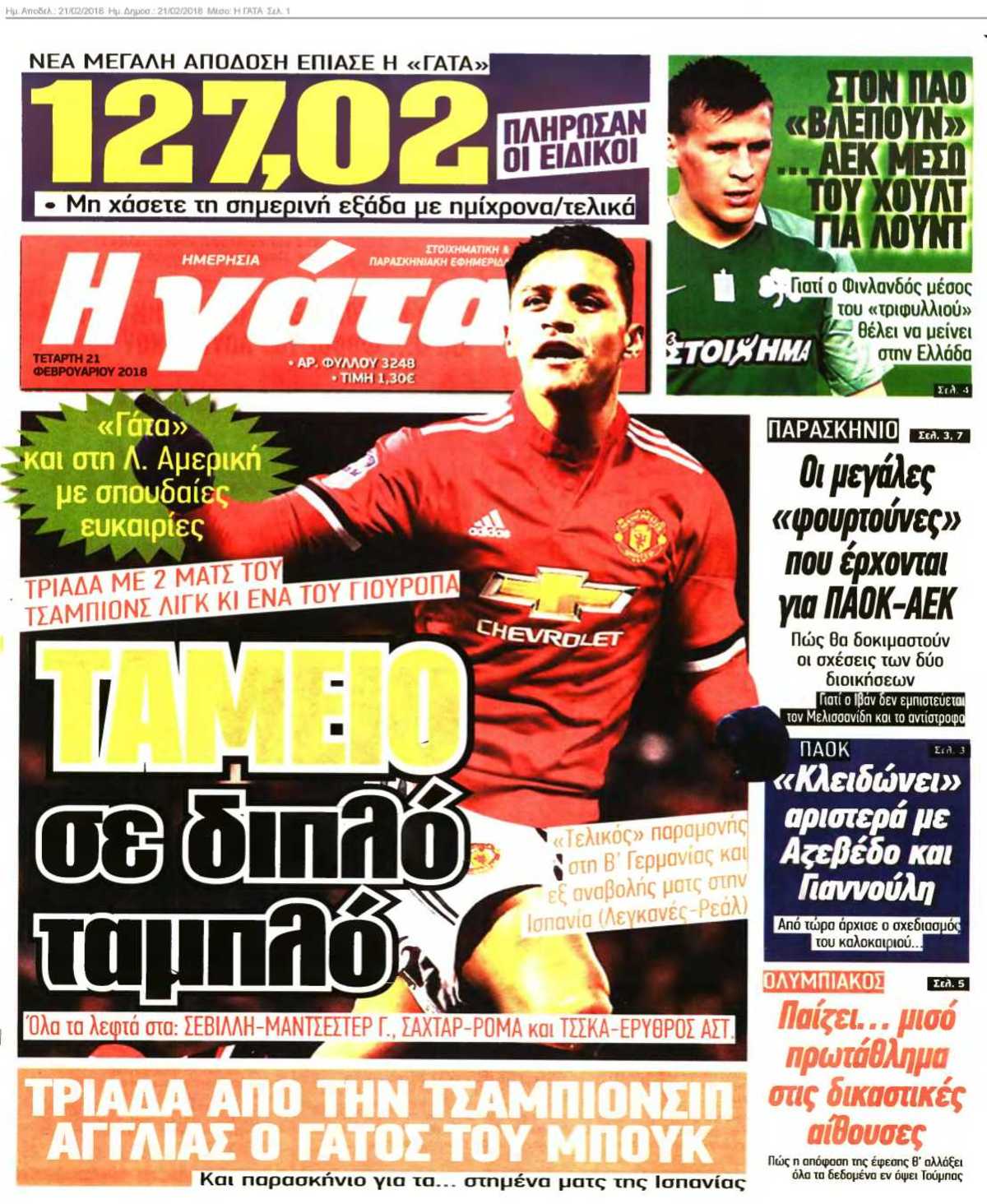 Η ΓΑΤΑ 21-02-2018 - NewsIT