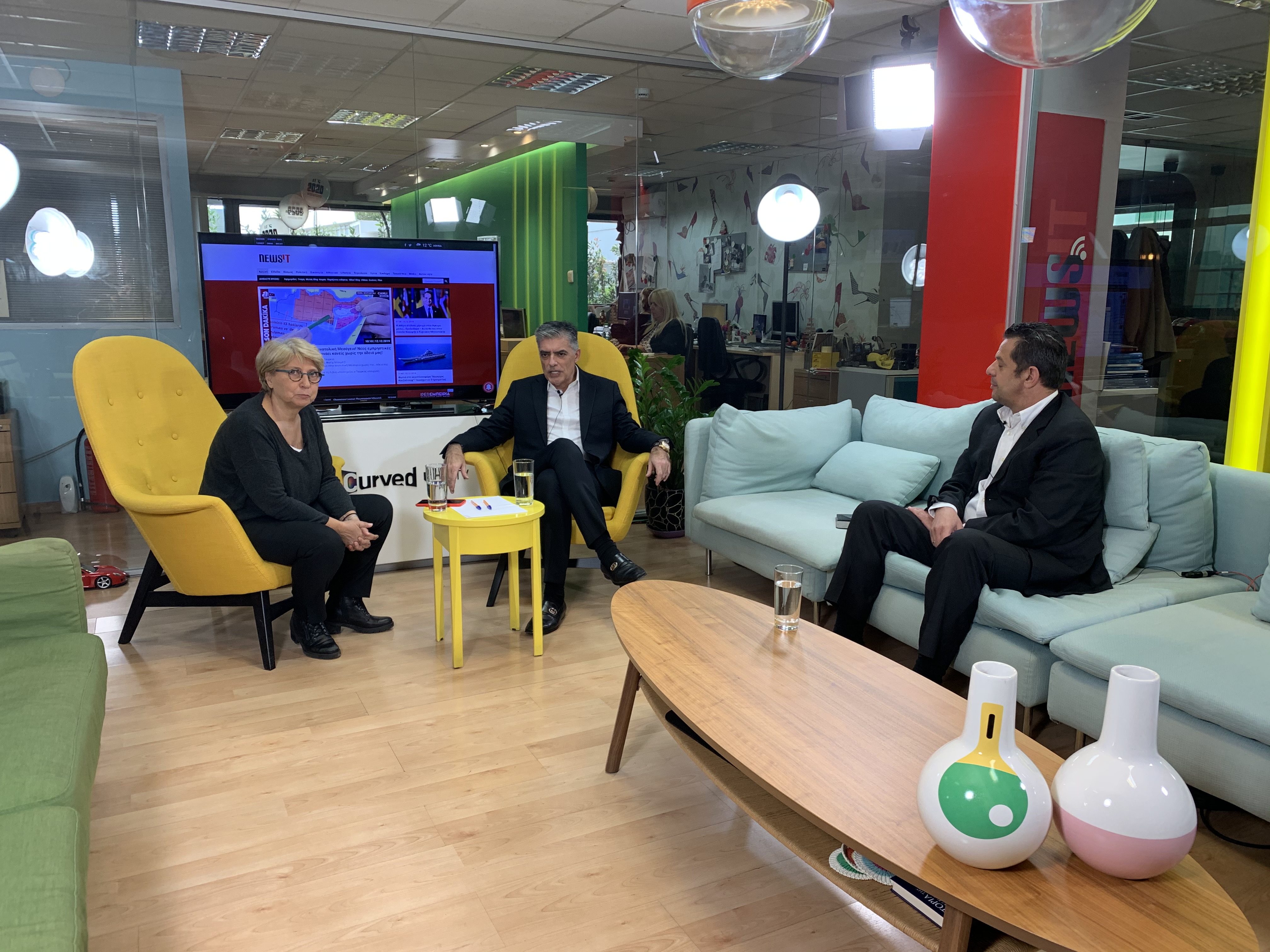 Σύσκεψη newsit: Ελληνοτουρκικά και... Κασιμάτη