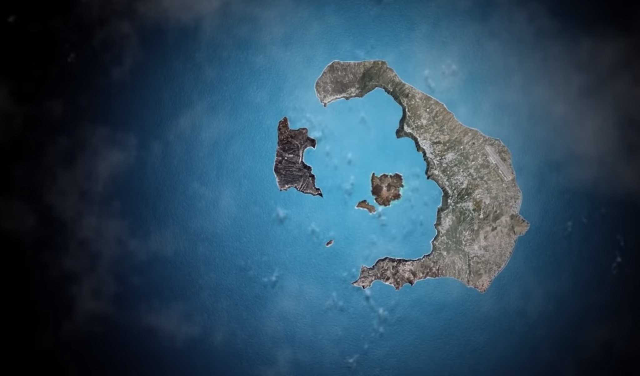 Σαντορίνη: Πρώτος γεωμορφολογικός χάρτης από... άλλο πλανήτη (pic)