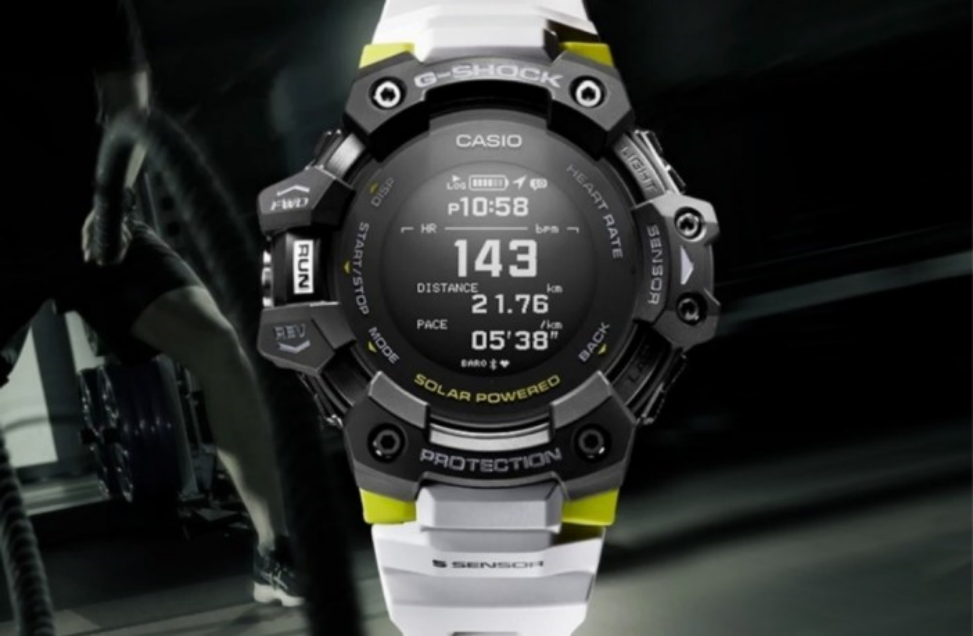 Η Casio κυκλοφόρησε το πρώτο G-Shock με μόνιτορ παρακολούθησης ...