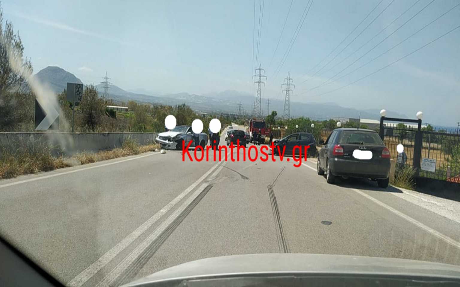 Κόρινθος: Σοβαρό τροχαίο κοντά στο πεδίο βολής (pics)