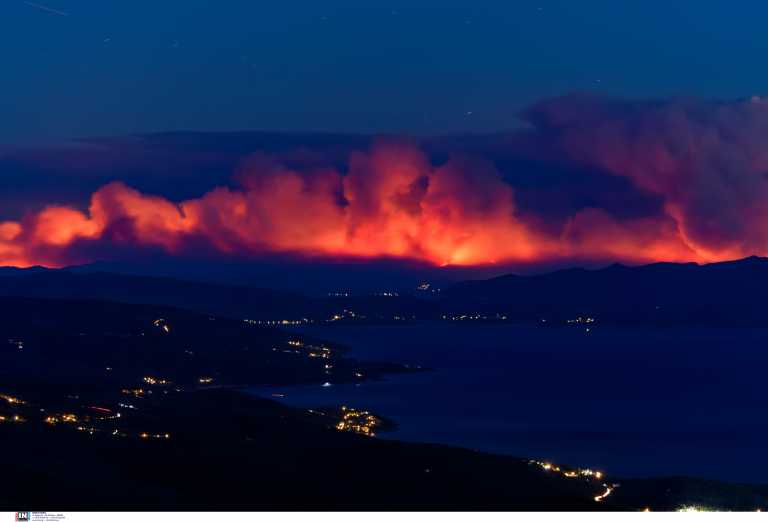 Φωτιά στην Εύβοια: Εικόνες από το Πήλιο που δεν μπορούν να περιγραφούν ...