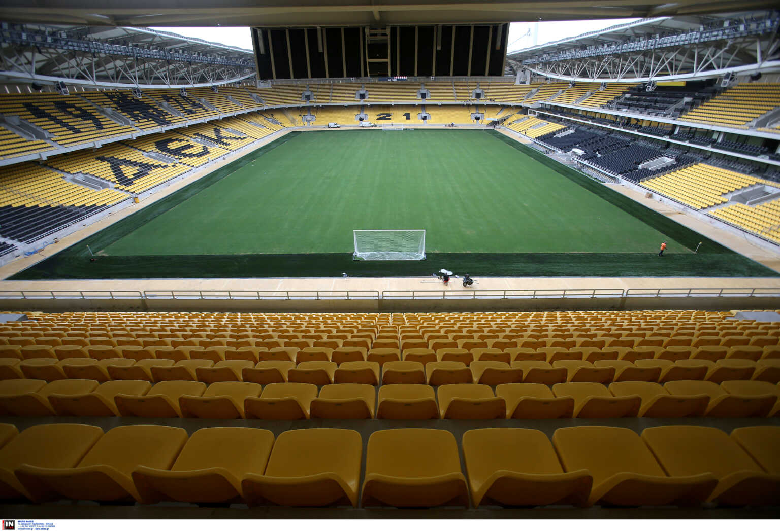 Γήπεδο ΑΕΚ: Ενθουσιασμένος και ο Άκης Ζήκος για την πρεμιέρα στην OPAP Arena