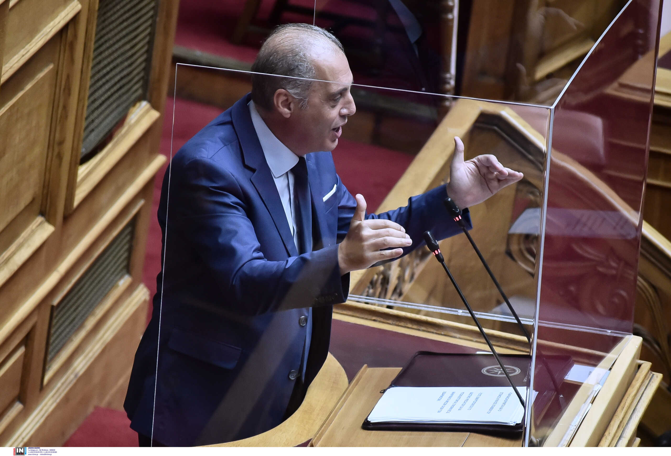 Βελόπουλος: Η δημοκρατία τελείωσε - δεν υπάρχουν νόμιμες υποκλοπές