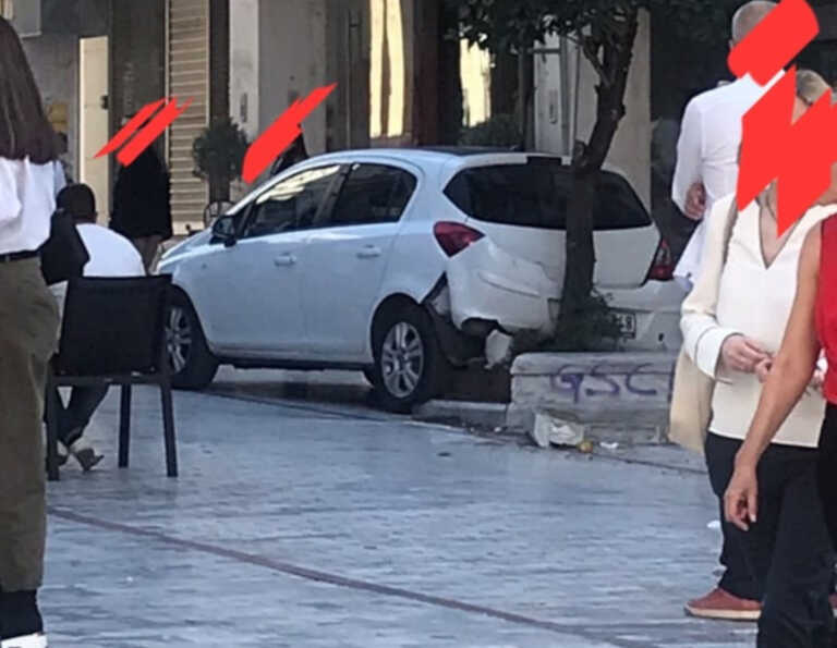Πάτρα: Αυτοκίνητο έκανε «τρελή» κούρσα με την όπισθεν σε πεζόδρομο και ...