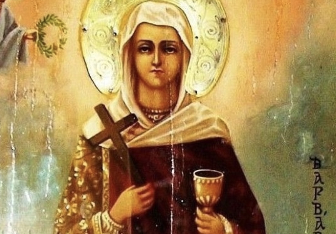 Αγία Βαρβάρα: Tο ποτήρι που κρατά στις αγιογραφίες και τί συμβολίζει ...