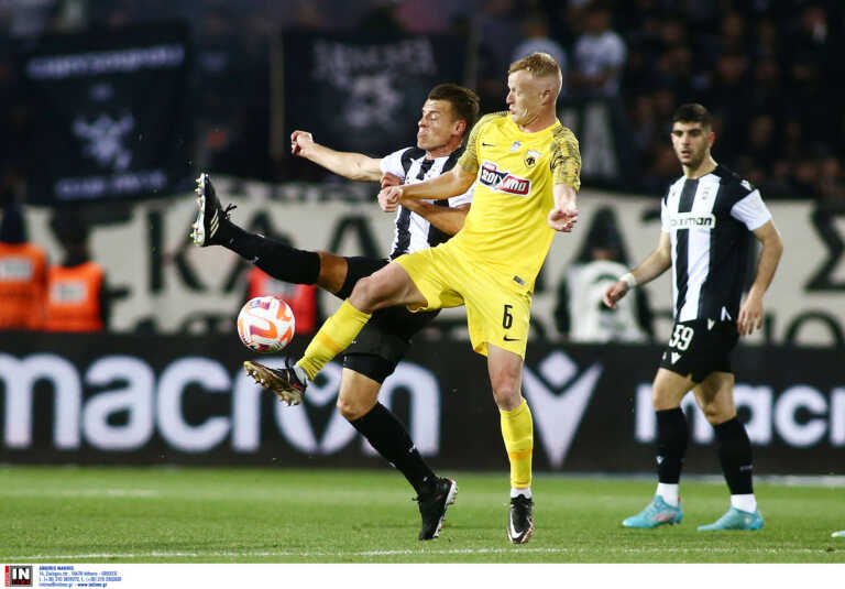ΠΑΟΚ - ΑΕΚ 0-1 LIVE: Ασίστ ο Μάνταλος και γκολάρα ο Αραούχο | mykosmos.gr