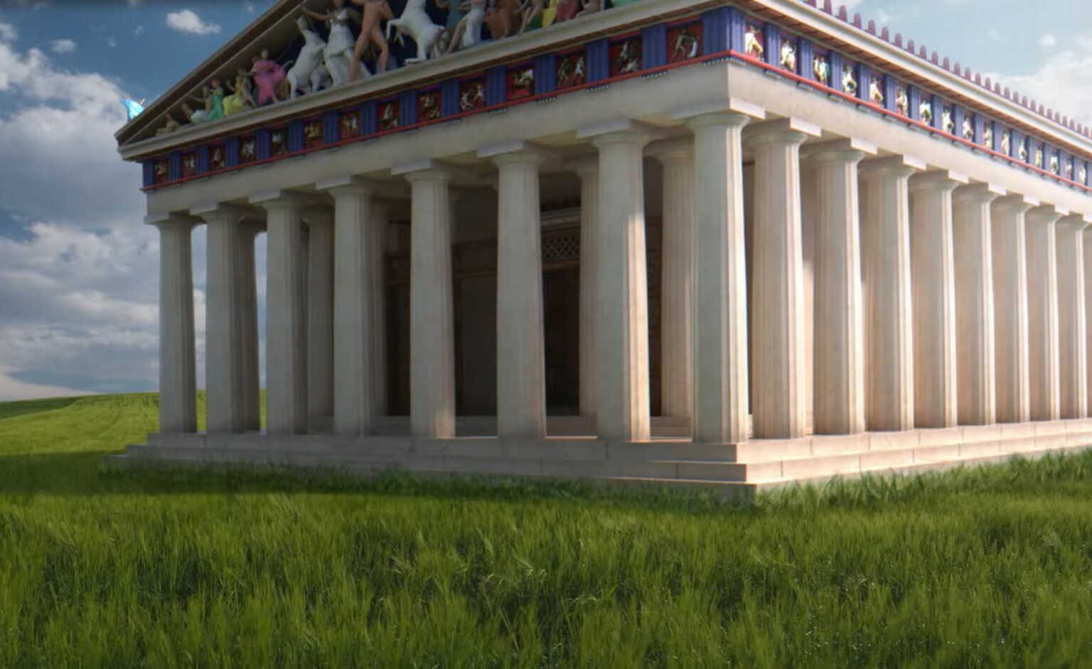 Ακρόπολη: Ξενάγηση στο μνημείο όπως ήταν στην αρχαιότητα μέσα από μία ...