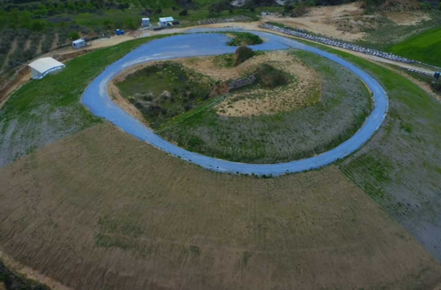 Αμφίπολη - Τύμβος Καστά: Περιήγηση από drone σε ένα εντυπωσιακό βίντεο
