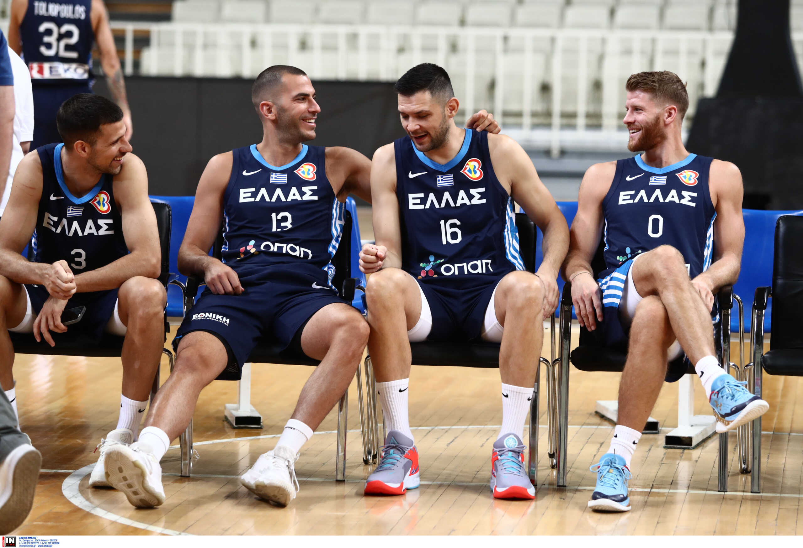 Εθνική Ελλάδας μπάσκετ: Η Media Day και η προπόνηση της γαλανόλευκης ...