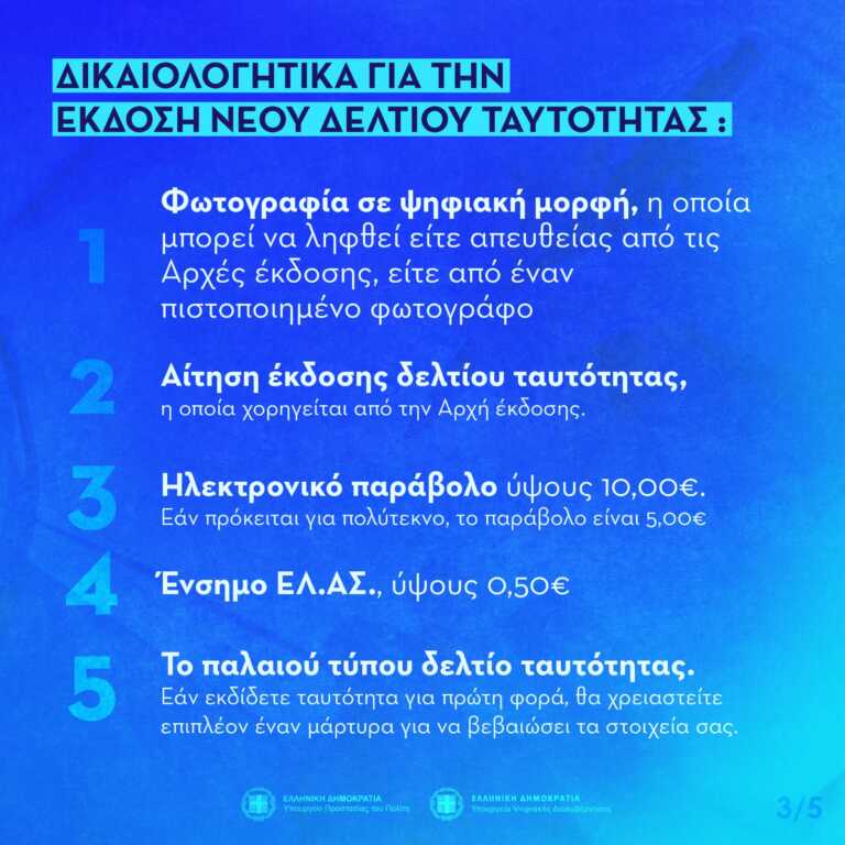 Νέες ταυτότητες: Άνοιξε η πλατφόρμα για ραντεβού - Αναλυτικά όλη η ...