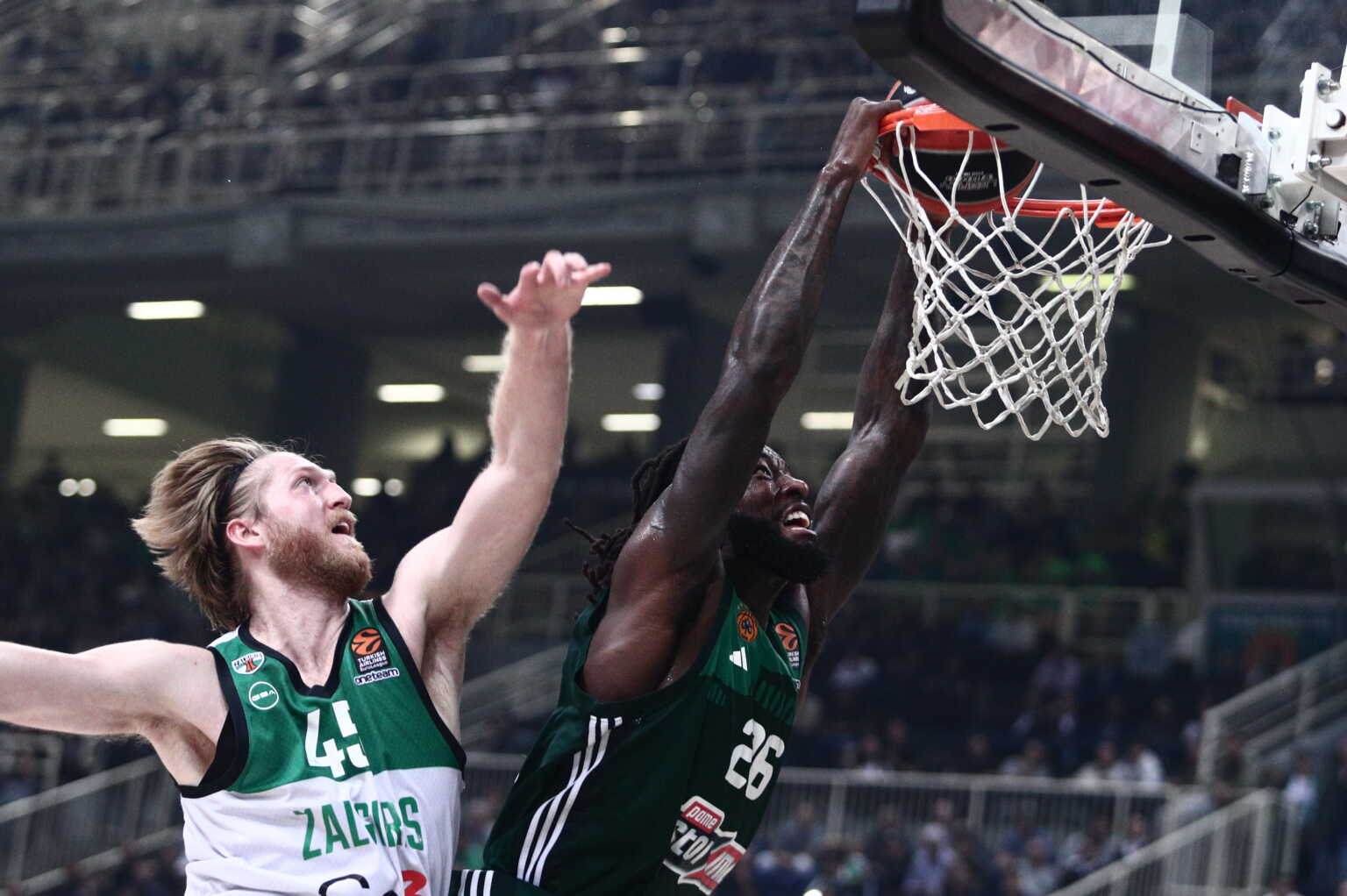 Παναθηναϊκός - Ζαλγκίρις 73-71: Το τριφύλλι πήρε το θρίλερ του ΟΑΚΑ