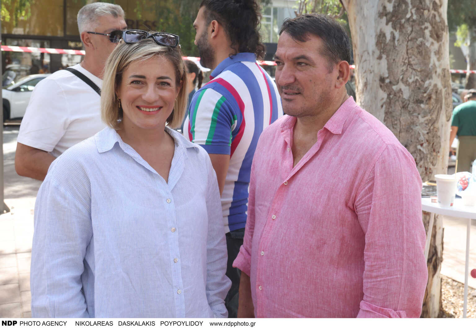 Πύρρος Δήμας - Αφροδίτη Σκαφίδα: Όσα έγιναν στη δεξίωση του γάμου τους
