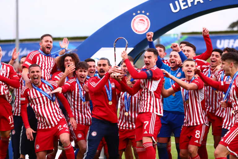 Ολυμπιακός - Μίλαν 3-0: Οι «ερυθρόλευκοι» κατέκτησαν το Youth League