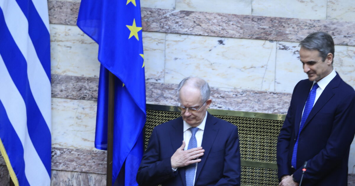 Η ορκωμοσία του Προέδρου της Δημοκρατίας Κωνσταντίνου Τασούλα