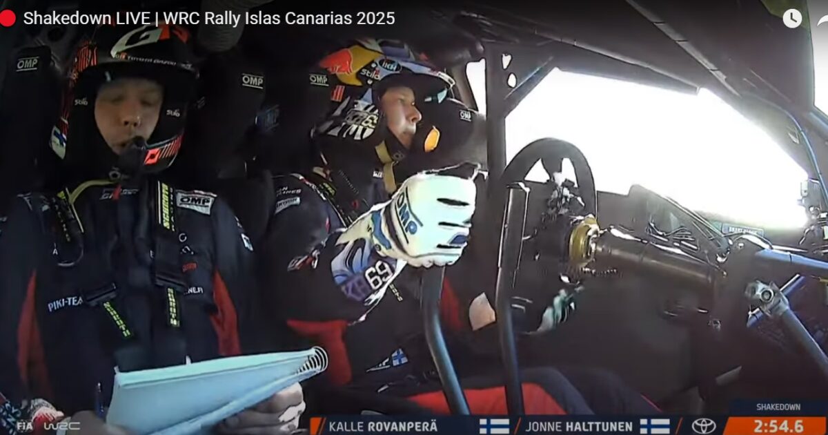 WRC: Ξεκίνησε το απολαυστικό θέαμα στα Γκραν Κανάρια