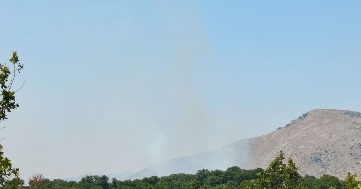 Φωτιά στην Αρχαία Ολυμπία, στην περιοχή Άγιος Γεώργιος - Επιχειρούν 8 ...