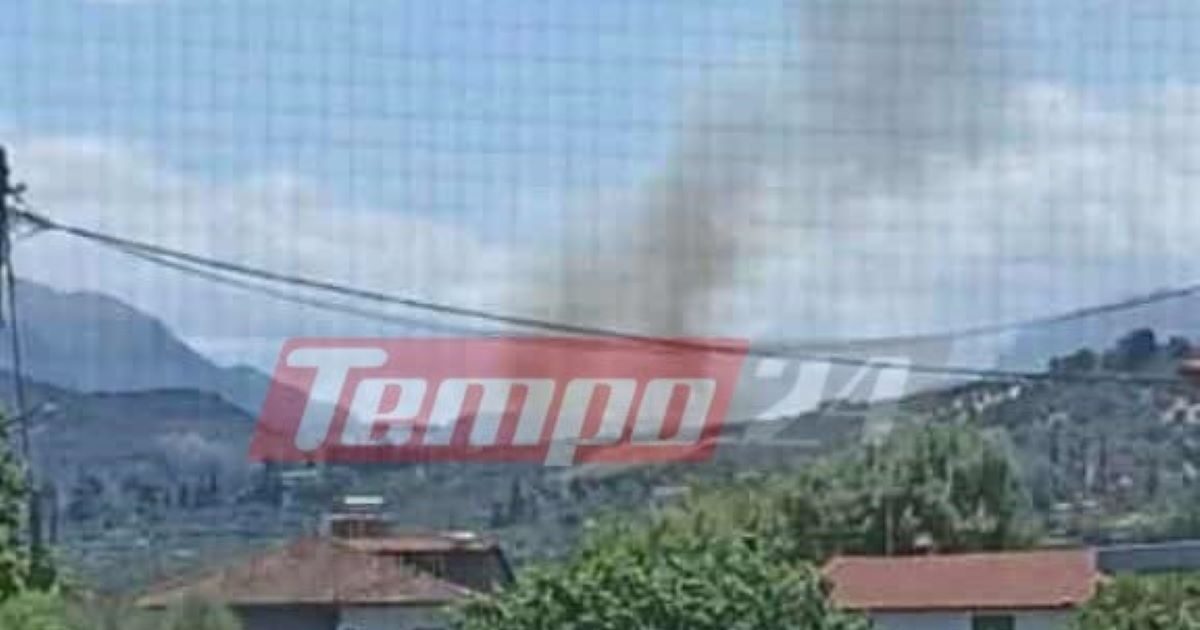 Φωτιά στην Αχαΐα - 'Ηχησε το 112 «παραμείνετε σε ετοιμότητα»