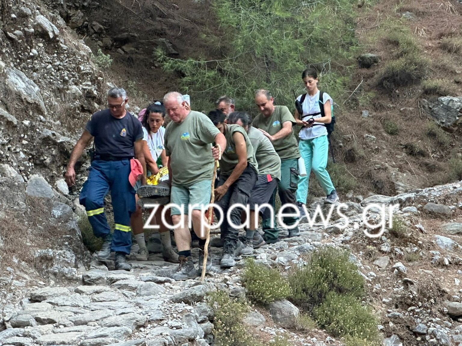 Φαράγγι Σαμαριάς: Σε κρίσιμη κατάσταση παραμένει ο 55χρονος ...