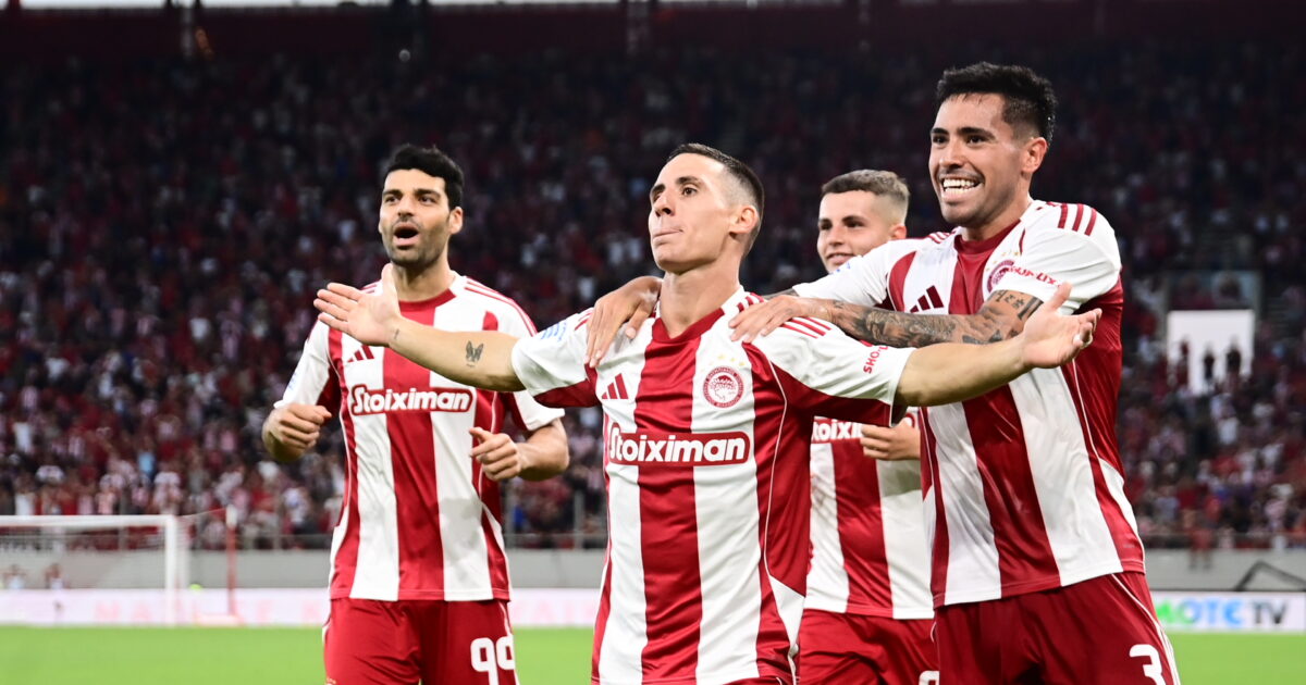 Ολυμπιακός - Πανσερραϊκός 5-0: «Ερυθρόλευκο» πάρτι στην επιστροφή ...