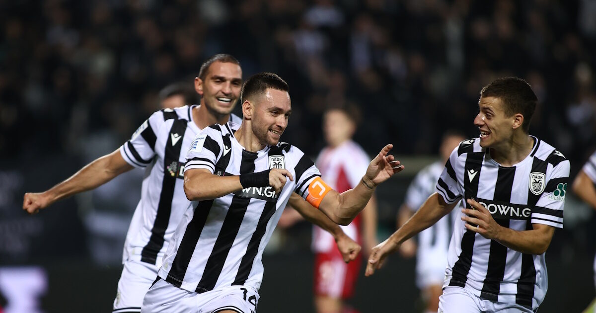 ΠΑΟΚ - Ολυμπιακός 2-1: Νίκη με ανατροπή για τους Θεσσαλονικείς στο ...