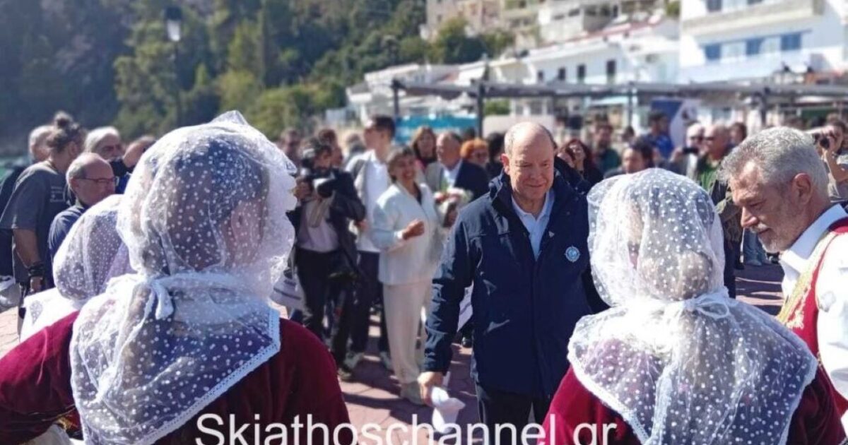 Ο πρίγκιπας Αλβέρτος σε Σκιάθο και Αλόννησο για την προστασία του ...