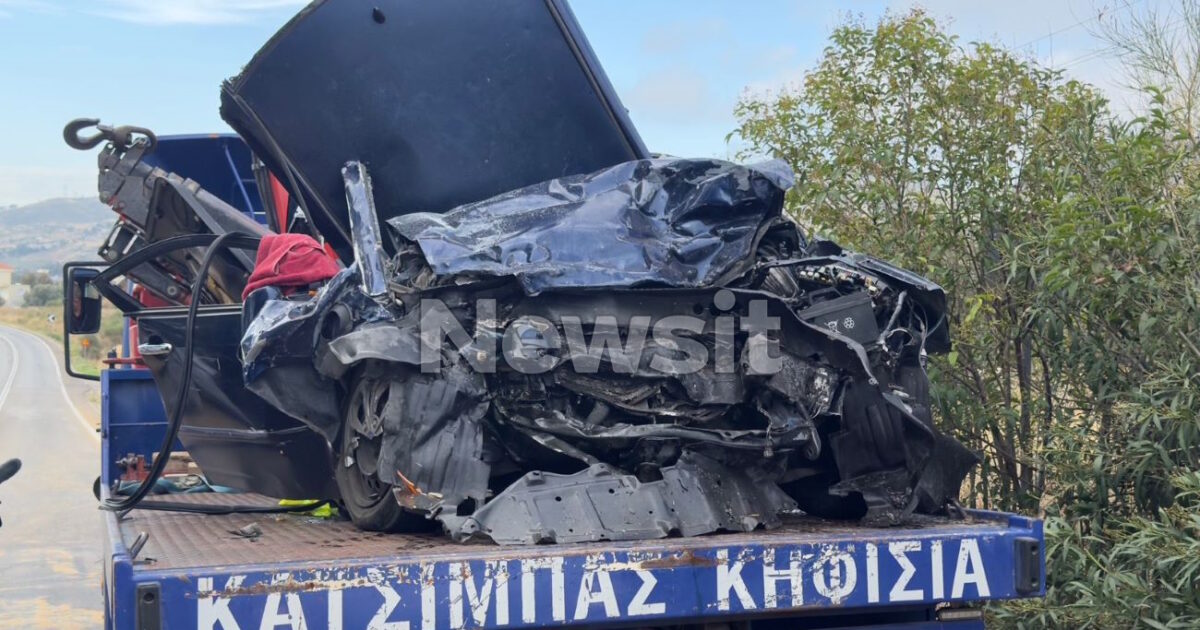 Τροχαίο δυστύχημα στην Αθηνών – Λαμίας με 2 νεκρούς: «Το ένα αυτοκίνητο ...