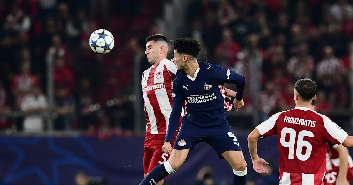 Ολυμπιακός - Αϊντχόφεν 1-1 τελικό: Οι Ολλανδοί ισοφάρισαν στις ...