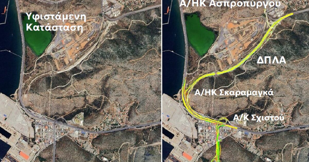 Προκηρύχθηκε ο διαγωνισμός για τον τριπλό κόμβο Σκαραμαγκά