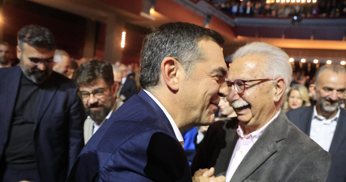 Αλέξης Τσίπρας: Πανηγυρική η άφιξή του στο Παλλάς για την παρουσίαση ...