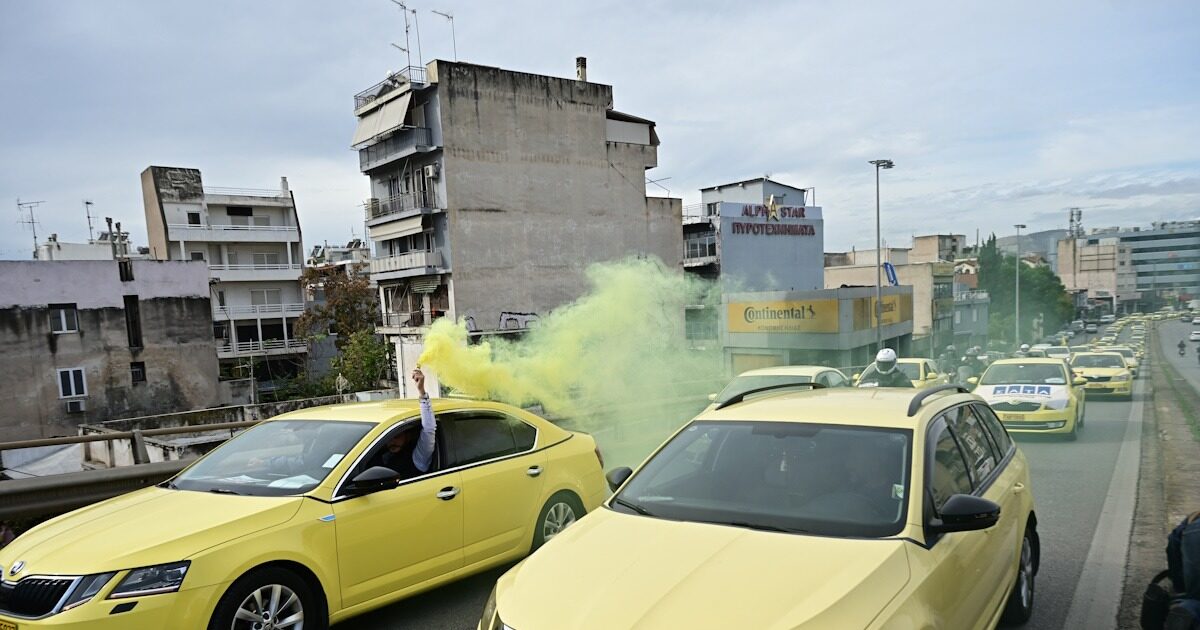 Απεργία ταξί: Χειρόφρενο την Τρίτη και την Τετάρτη - Τα αιτήματα των οδηγών