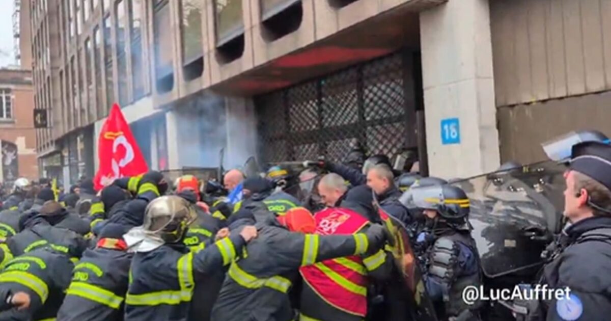 «Φωτιά» στους δρόμους της Λιλ και επεισόδια από διαμαρτυρόμενους ...
