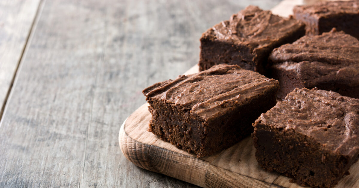 Συνταγή για light brownie με τυρί cottage