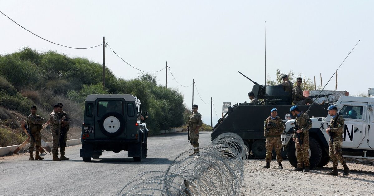 Οι κυανόκρανοι του ΟΗΕ στον Λίβανο δέχθηκαν πυρά από το Ισραήλ