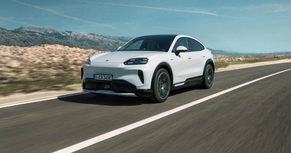 Η νέα Cayenne Coupe Electric σε τρεις εκδόσεις με ισχύ έως 1.156 ίππους