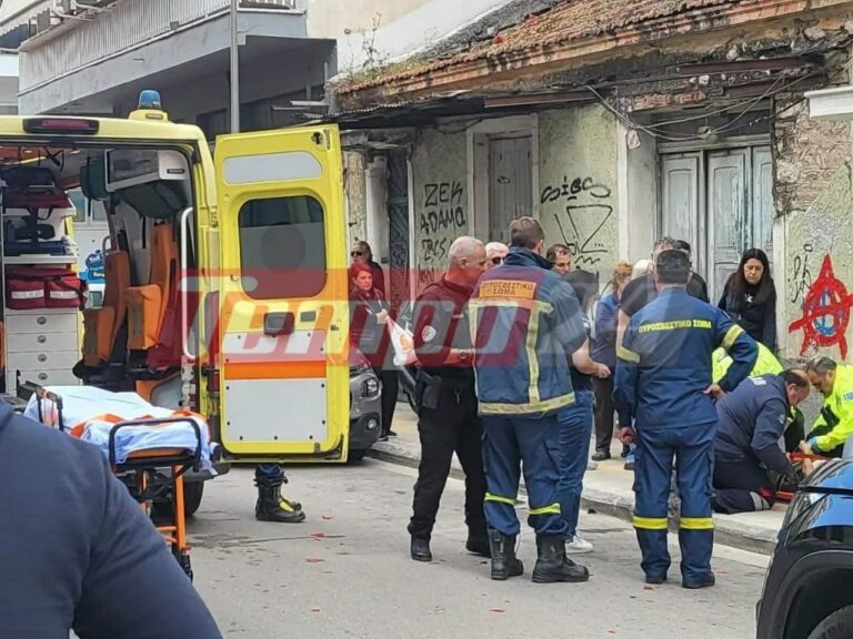 Πάτρα: SUV έπεσε πάνω σε σταθμευμένο όχημα και χτύπησε πεζή
